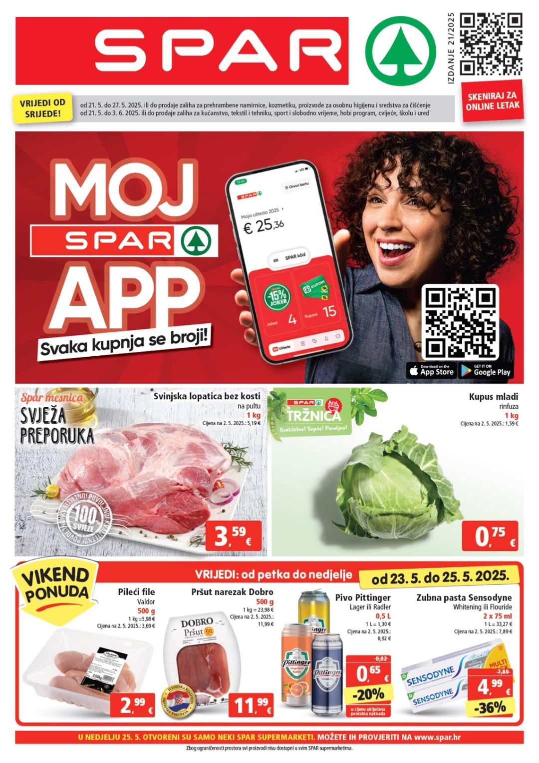 Spar akcije, najnoviji katalozi i radna vremena | Promo24.hr