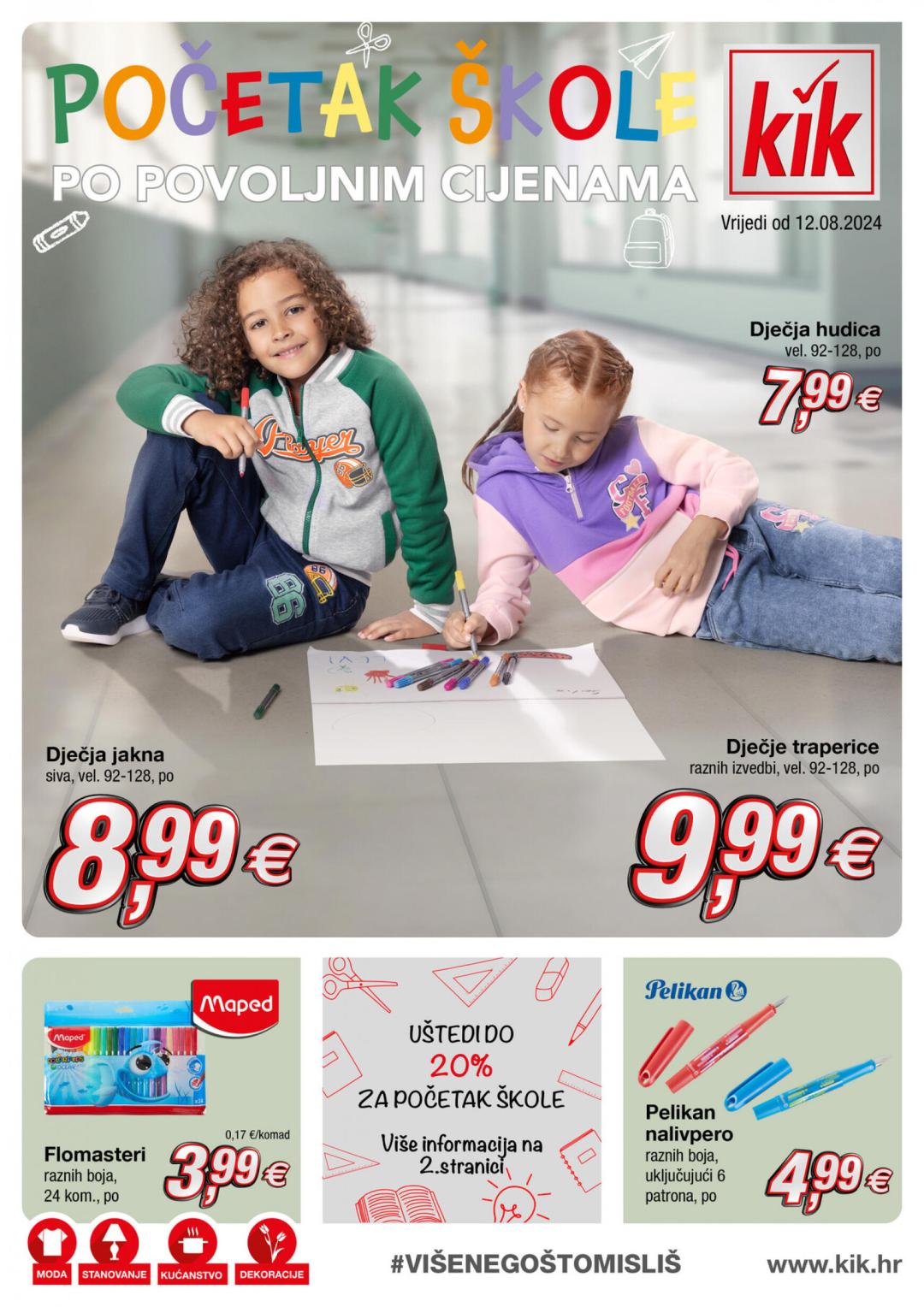 KiK akcije, najnoviji katalozi i radna vremena | Promo24.hr