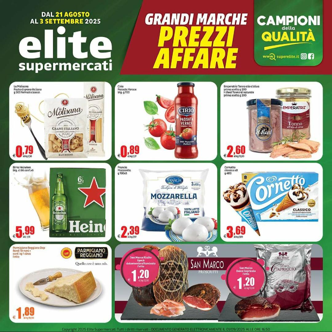 Elite offerte, ultimi volantini e orari di apertura | PromoVolantini.it