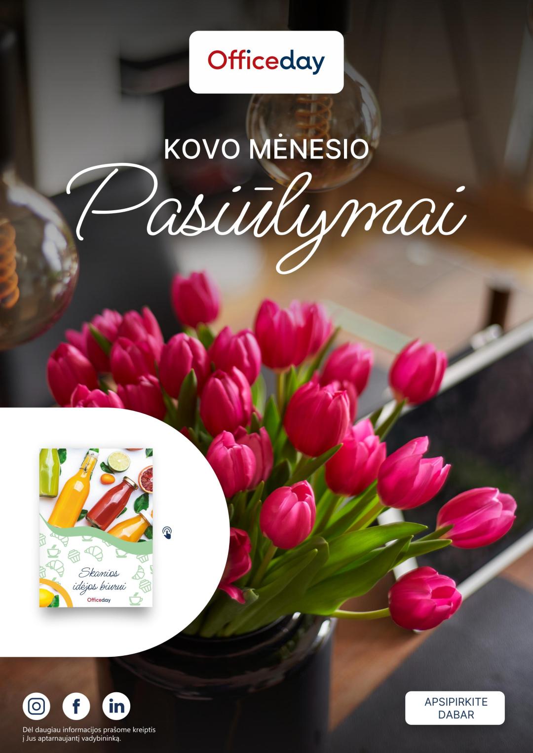 Officeday akcijos - naujausi pasiūlymai ir nuolaidos