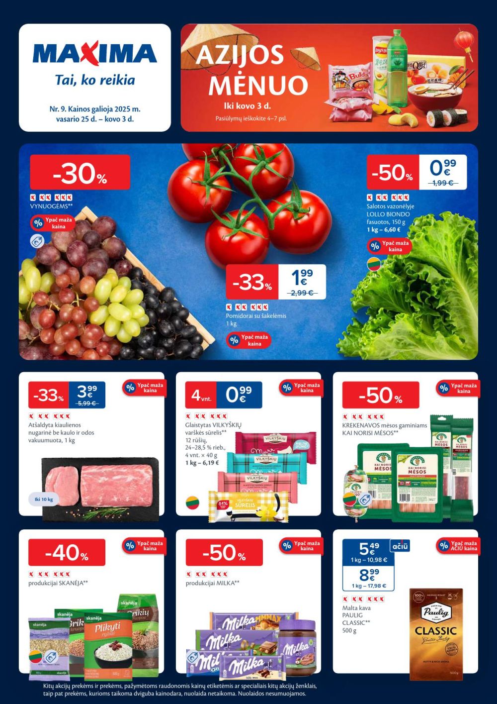 MAXIMA akcijos, naujausi leidiniai ir darbo laikai | Nuolaidos.lt