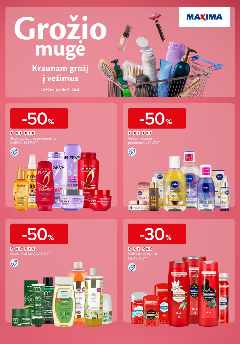 MAXIMA akcijos - naujausi pasiūlymai ir nuolaidos