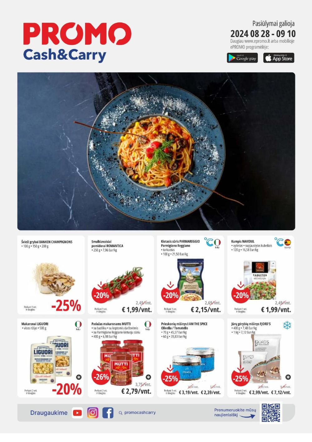 PROMO Cash&Carry akcijos - naujausi pasiūlymai ir nuolaidos