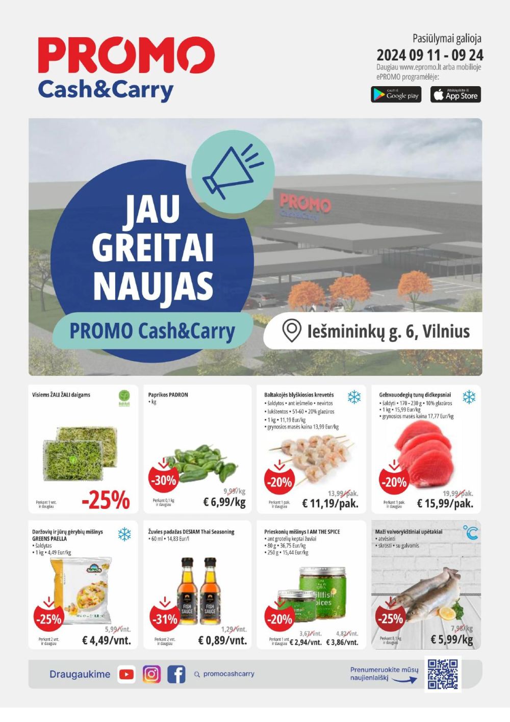 PROMO Cash&Carry akcijos - naujausi pasiūlymai ir nuolaidos