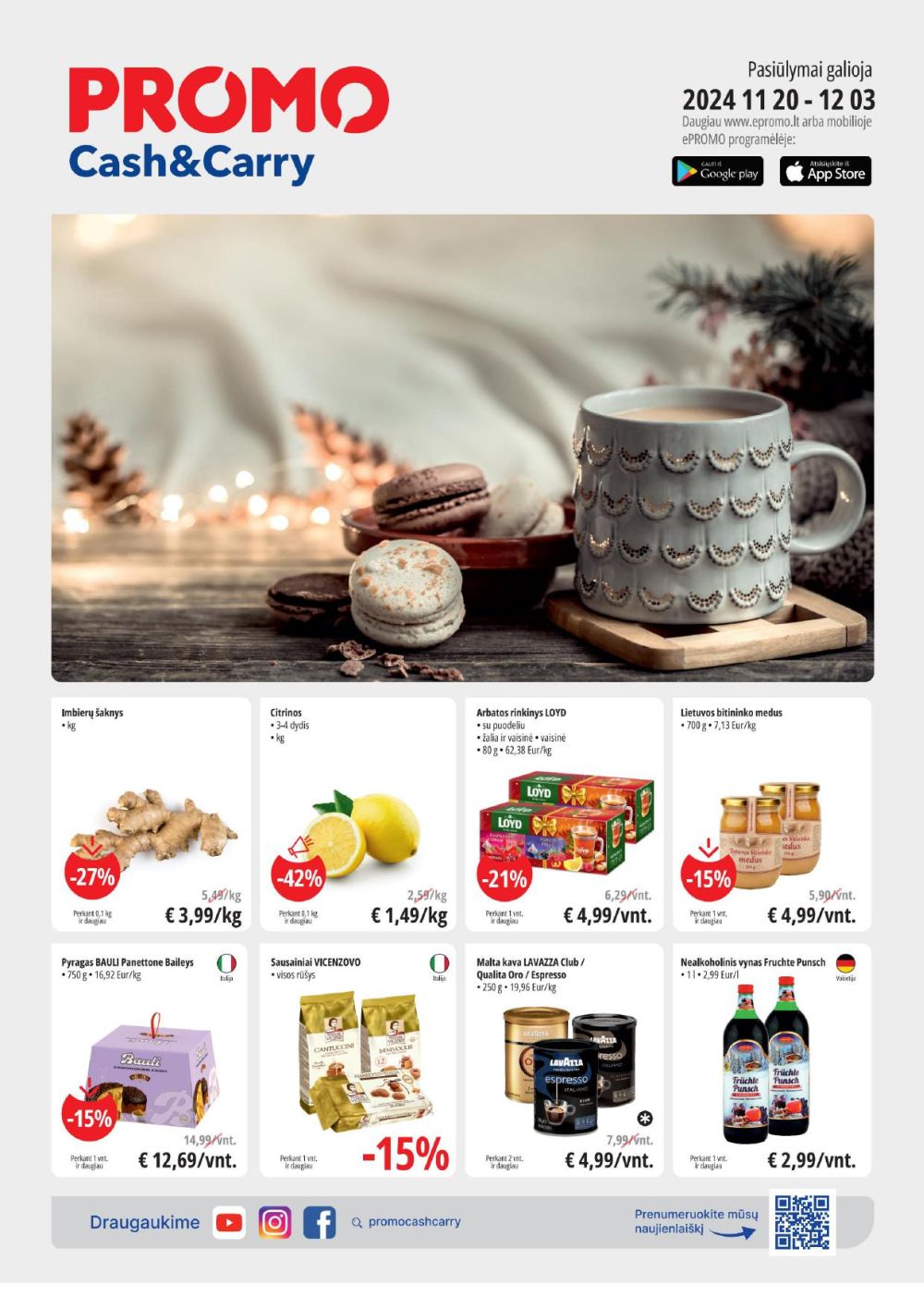 PROMO Cash&Carry akcijos - naujausi pasiūlymai ir nuolaidos
