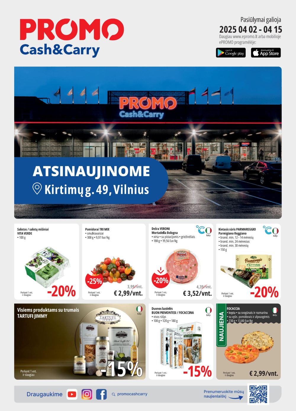 PROMO Cash&Carry akcijos, naujausi leidiniai ir darbo laikai | Nuolaidos.lt