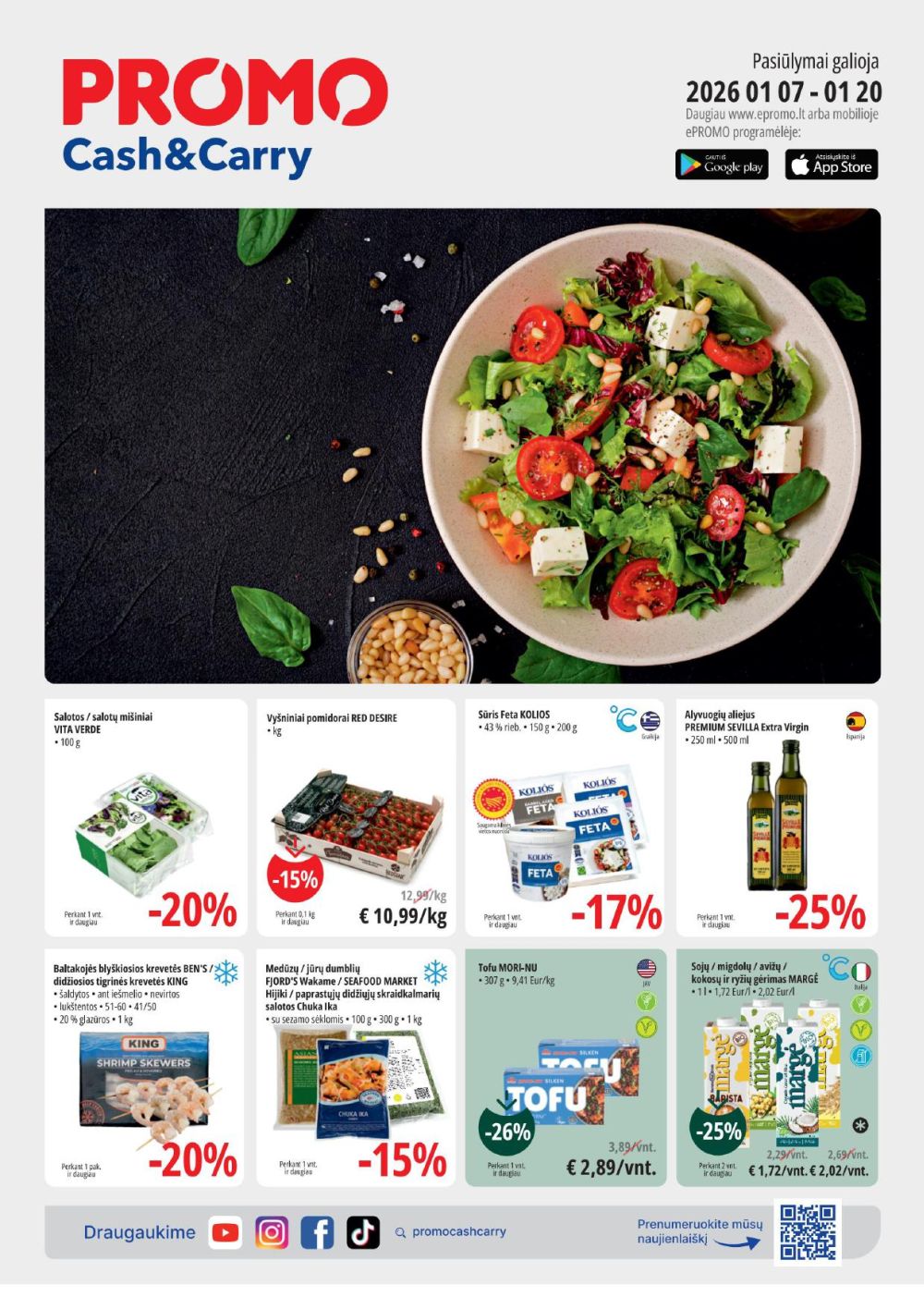 PROMO Cash&Carry leidinys "PROMO Cash&Carry (2026 01 07 - 2026 01 20)"