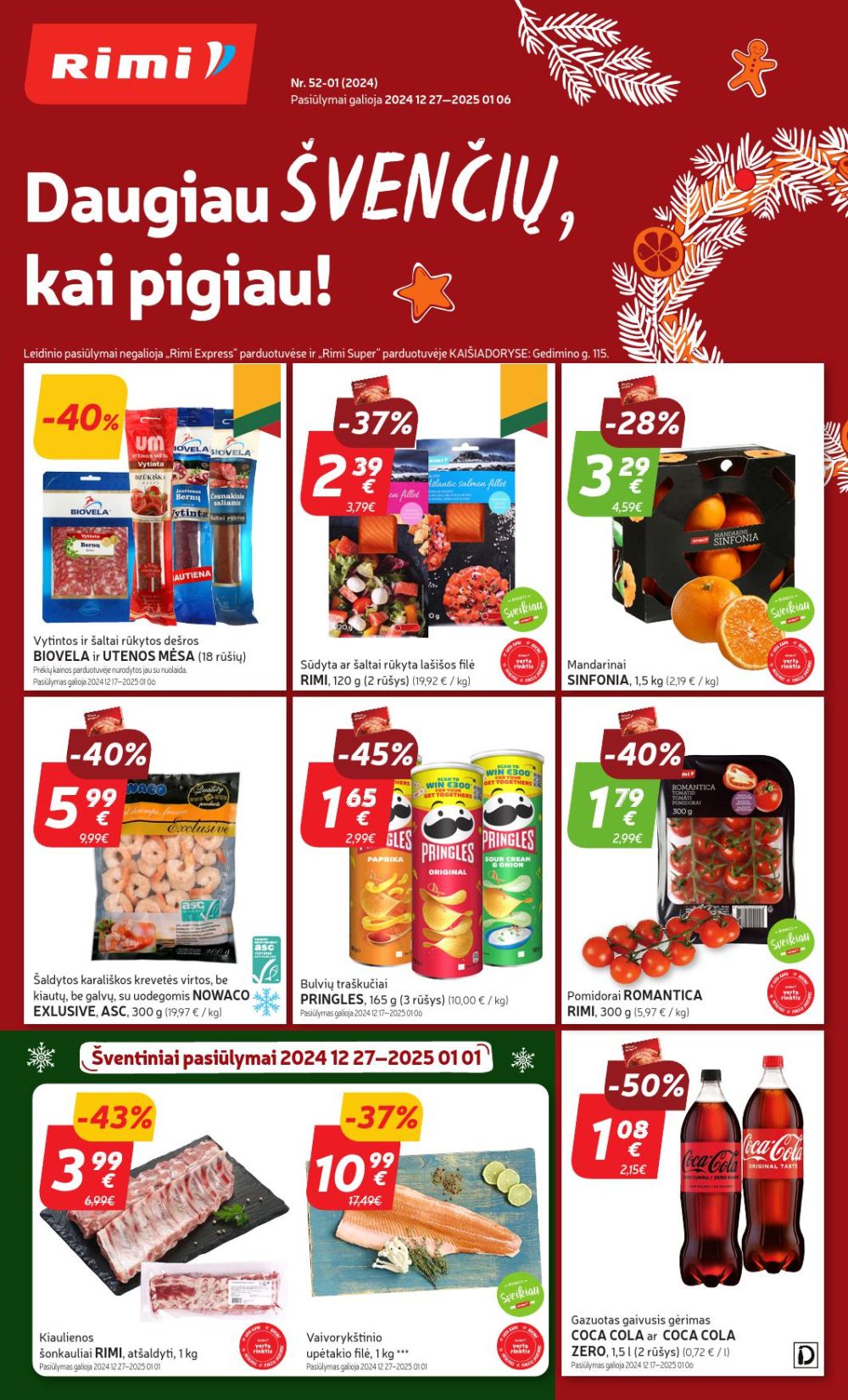 RIMI akcijos, naujausi leidiniai ir darbo laikai | Nuolaidos.lt