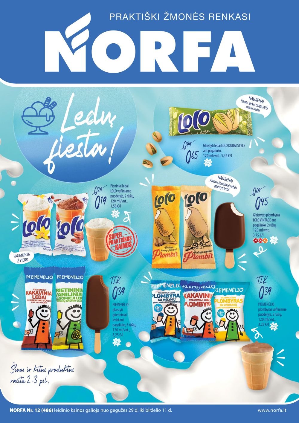 NORFA akcijos - naujausi pasiūlymai ir nuolaidos