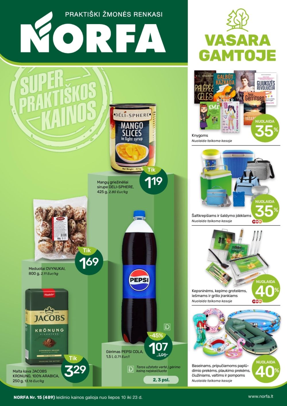 NORFA - Leidinys Nr.15 (2025 07 10 - 2025 07 23)