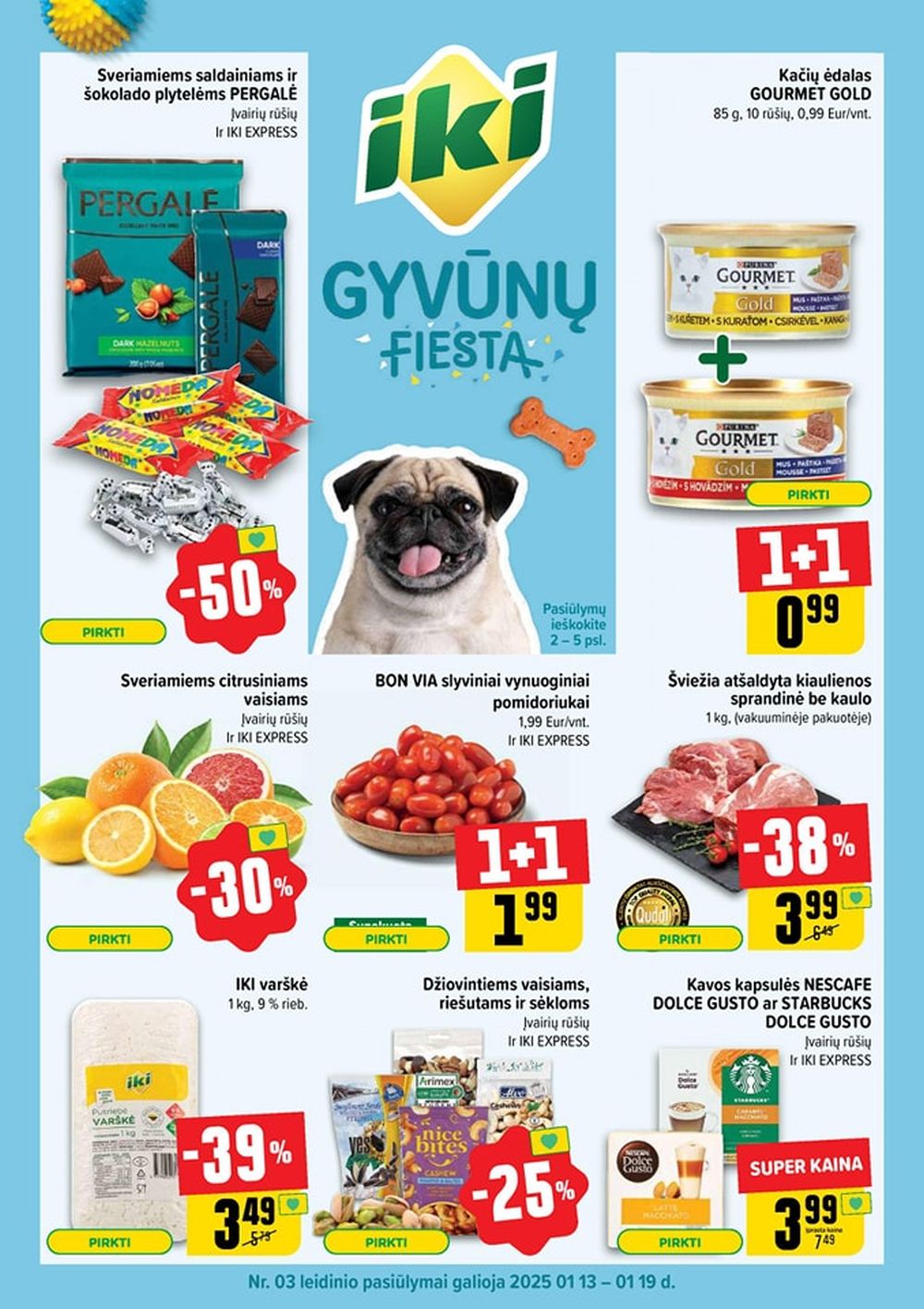 IKI akcijos, naujausi leidiniai ir darbo laikai | Nuolaidos.lt