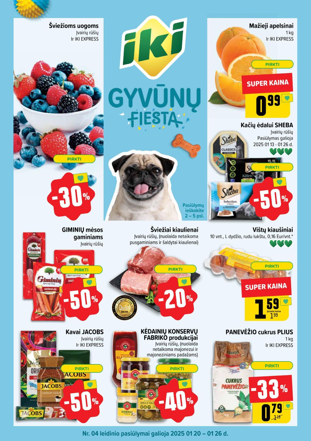 IKI akcijos, naujausi leidiniai ir darbo laikai | Nuolaidos.lt