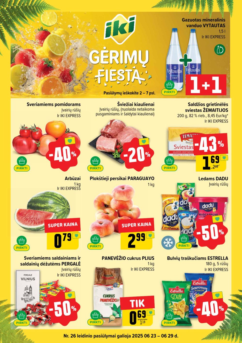 IKI akcijos - naujausi pasiūlymai ir nuolaidos