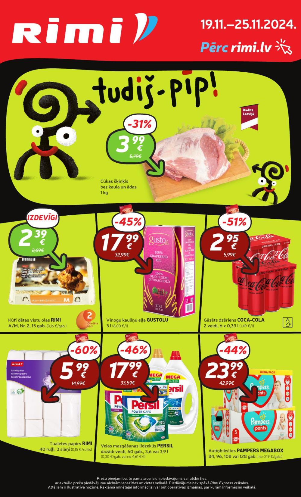 RIMI atlaides, jaunākie izdevumi un darba laiki | PromoAkcija.lv