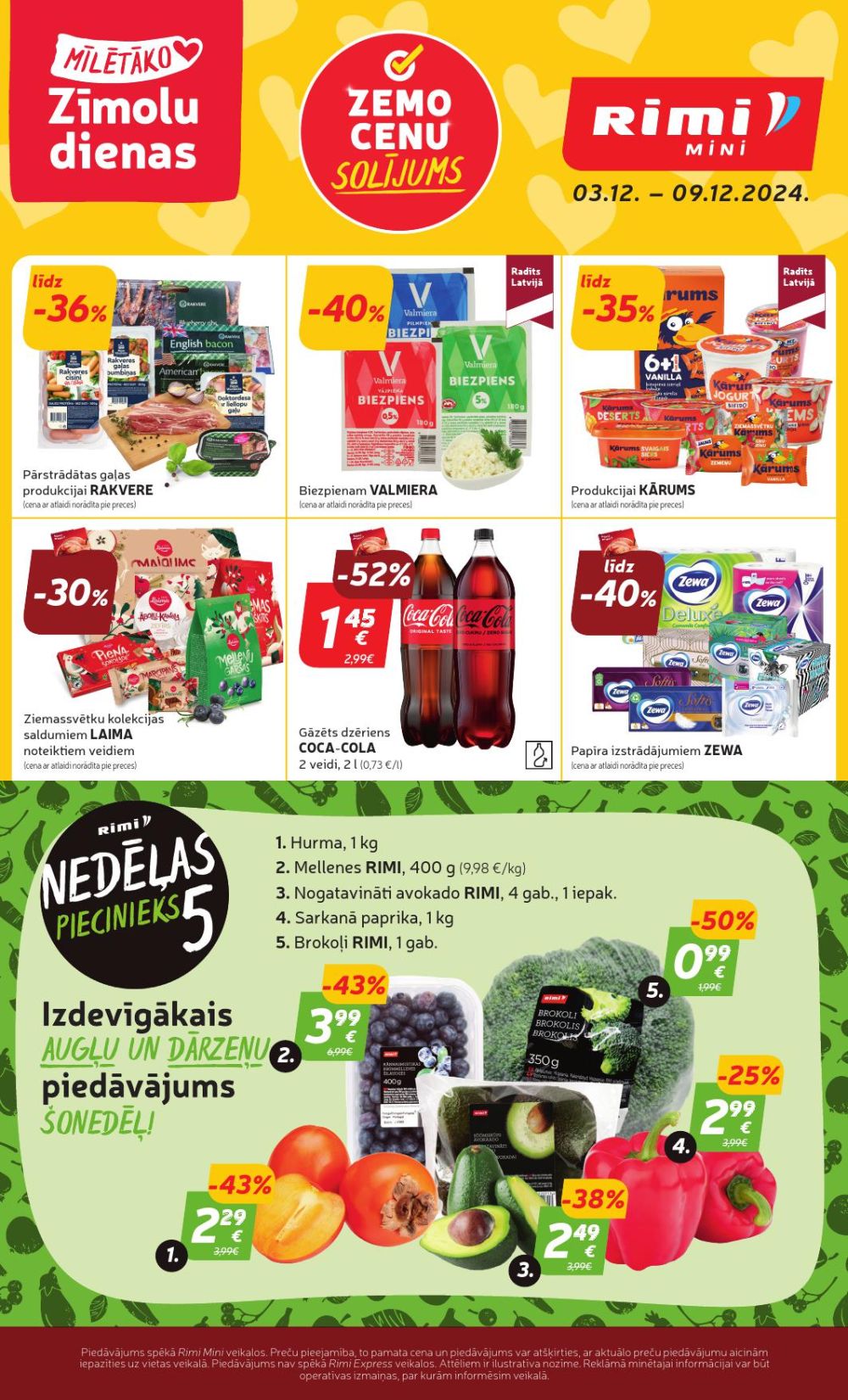 RIMI atlaides, jaunākie izdevumi un darba laiki | PromoAkcija.lv