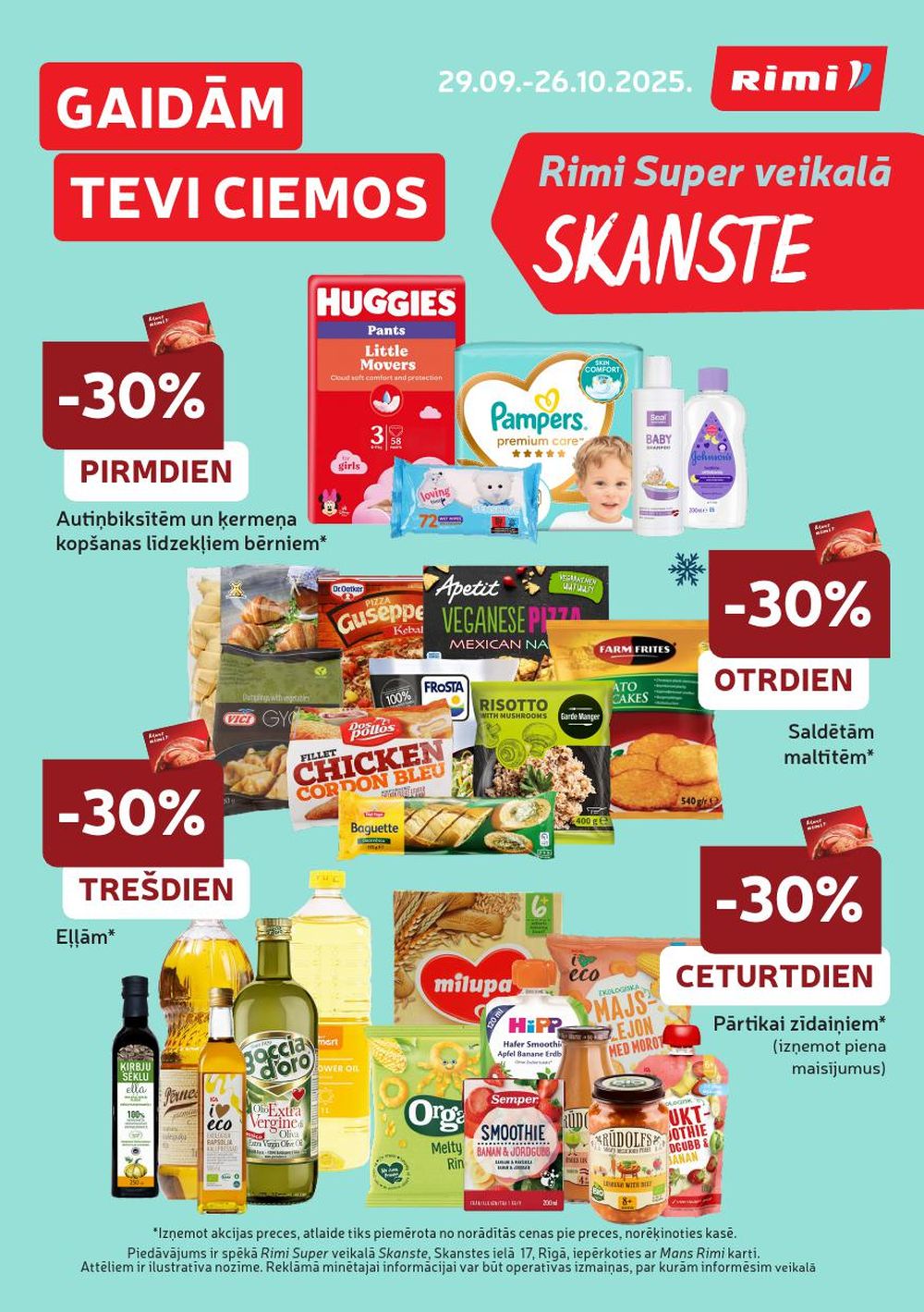 RIMI atlaides, jaunākie izdevumi un darba laiki | PromoAkcija.lv