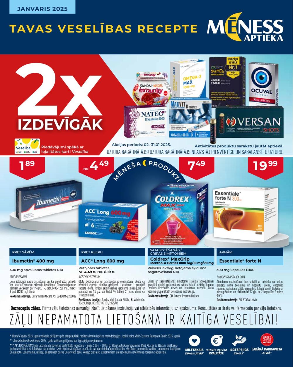 MENESS APTIEKA atlaides, jaunākie izdevumi un darba laiki | PromoAkcija.lv