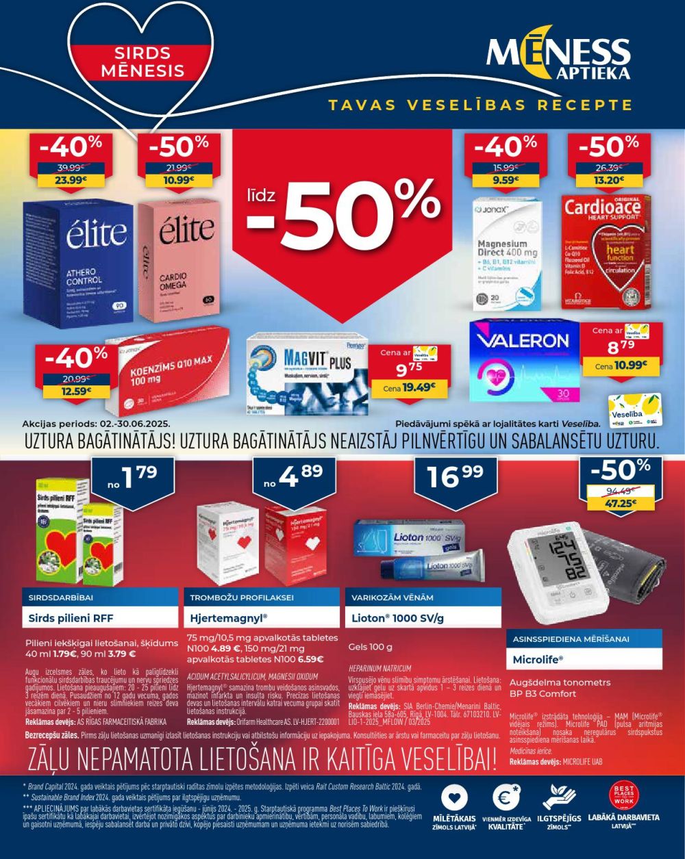 MENESS APTIEKA atlaides, jaunākie izdevumi un darba laiki | PromoAkcija.lv