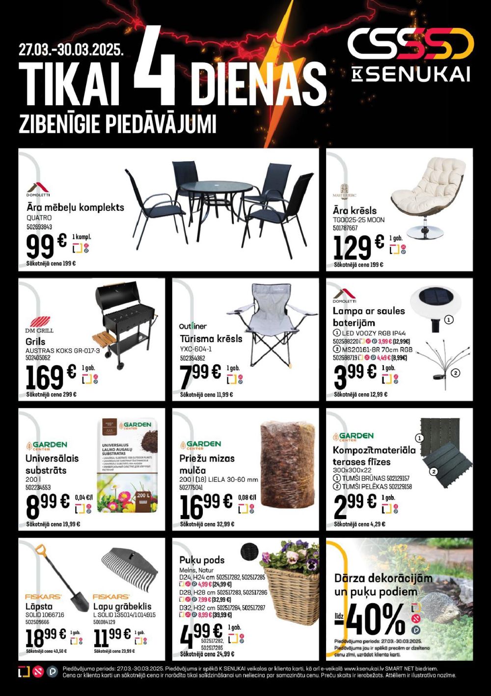 K-SENUKAI atlaides, jaunākie izdevumi un darba laiki | PromoAkcija.lv