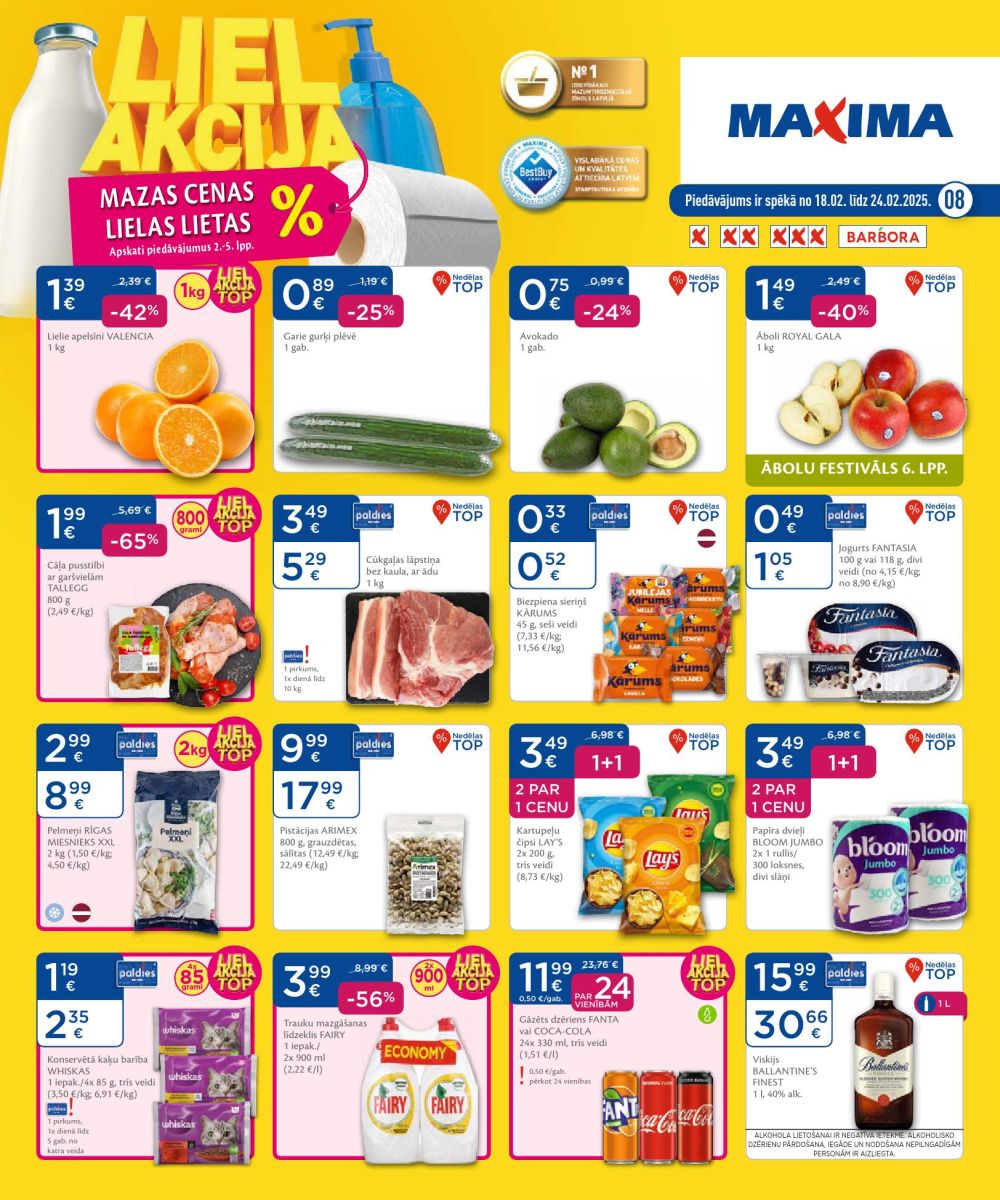 MAXIMA atlaides, jaunākie izdevumi un darba laiki | PromoAkcija.lv