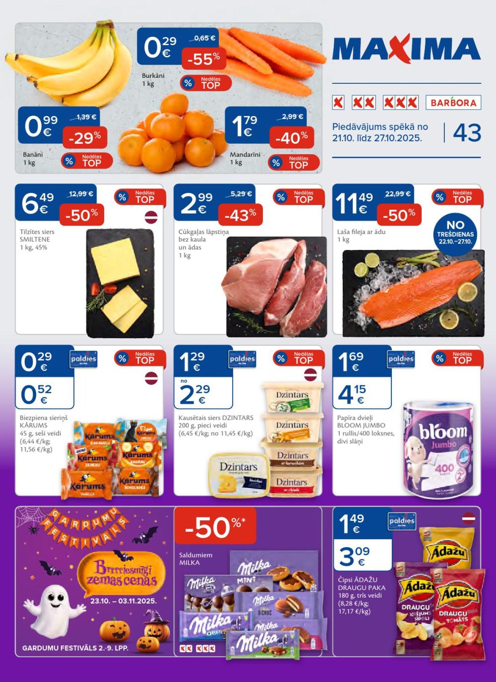 MAXIMA atlaides, jaunākie izdevumi un darba laiki | PromoAkcija.lv