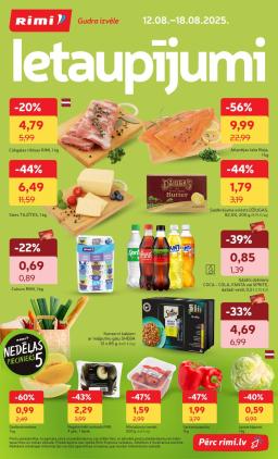 RIMI atlaides, jaunākie izdevumi un darba laiki | PromoAkcija.lv