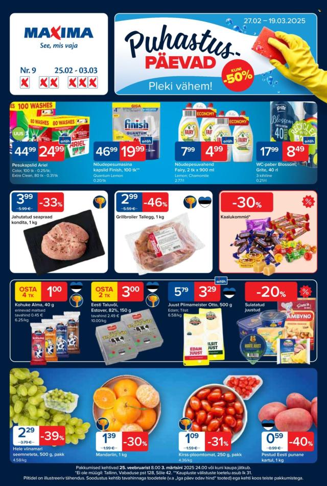 MAXIMA kampaaniad, uusimad lehikud ja lahtiolekuajad | PromoKliendileht.ee