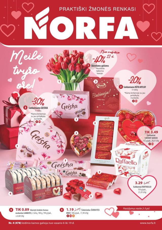 NORFA akcijos, naujausi leidiniai ir darbo laikai | Nuolaidos.lt